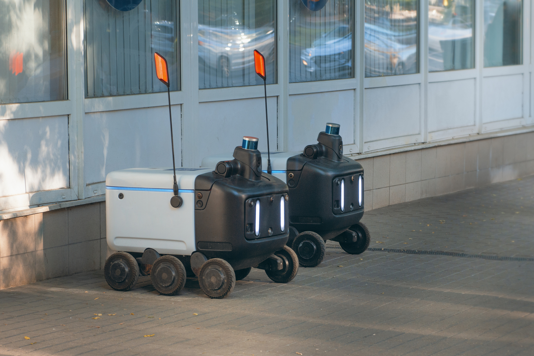 Polite Delivery Robots Stun Residents
